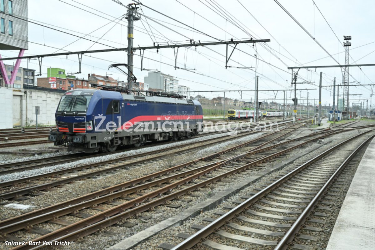 Nightjet do Belgie přímou vozbou Vectronem | Železniční magazín