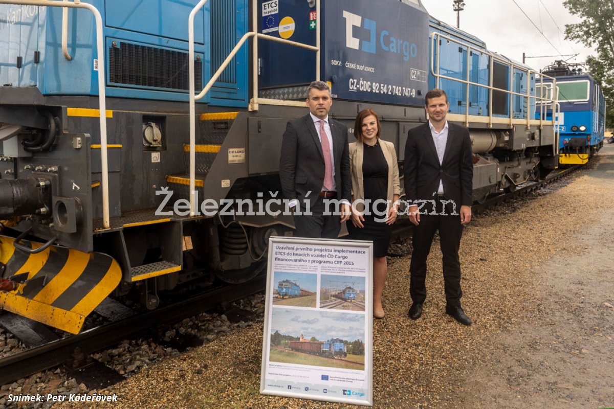 ČD Cargo uzavřelo první projekt implementace ETCS | Železniční magazín