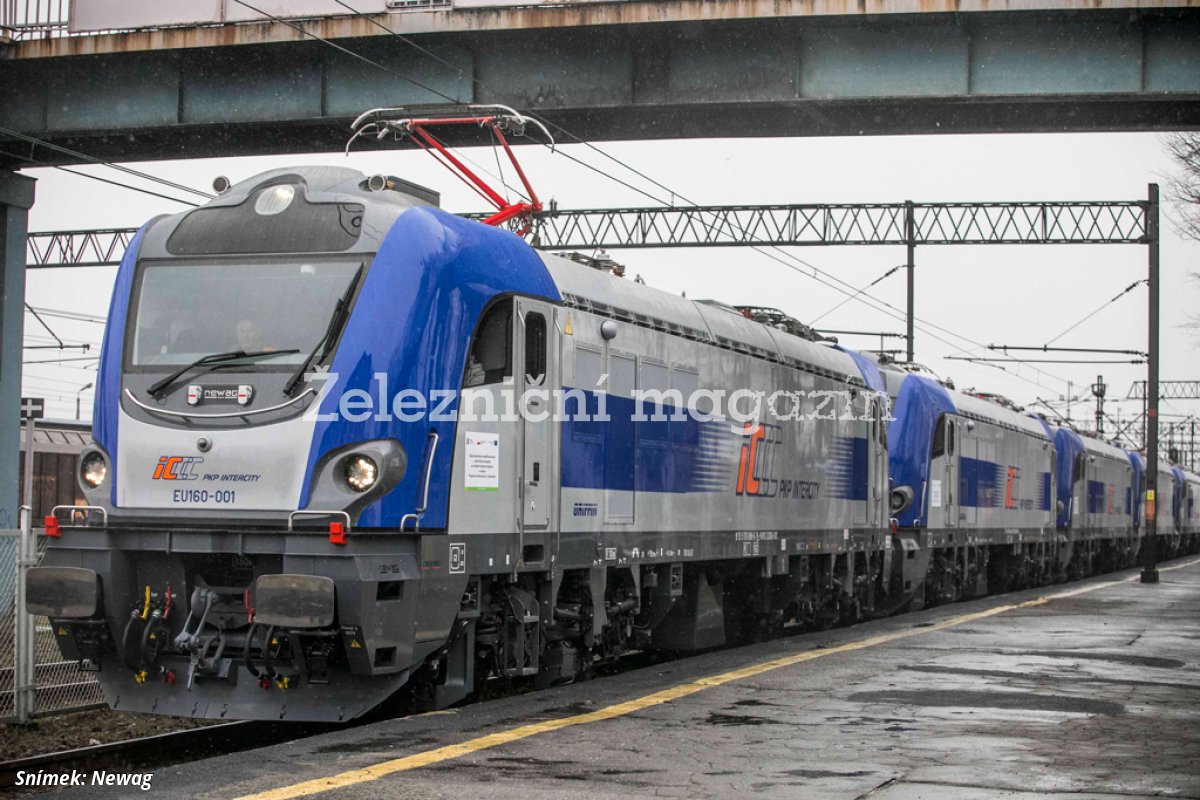 Aktuálně k řadě EU160 pro PKP IC | Železniční magazín