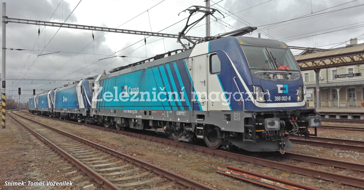 Další stroje TRAXX MS3 pro ČD Cargo | Železniční magazín